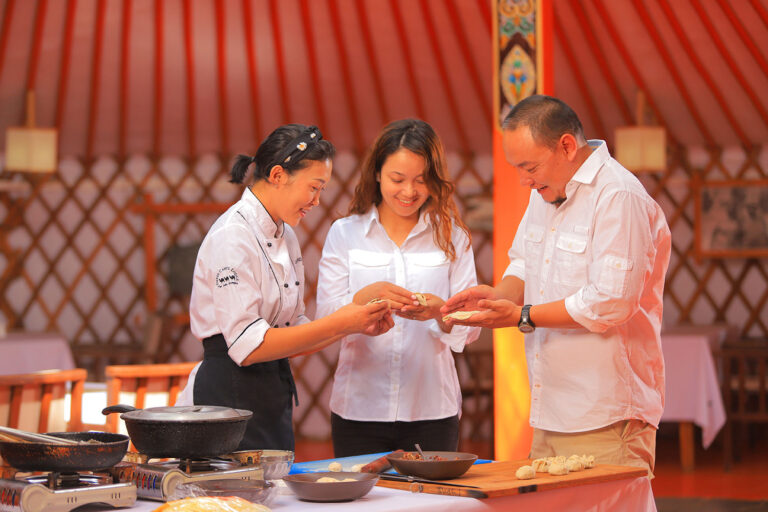 Classic Mongolian Boortsog Recipe | Three Camel Lodge Cooking Tips